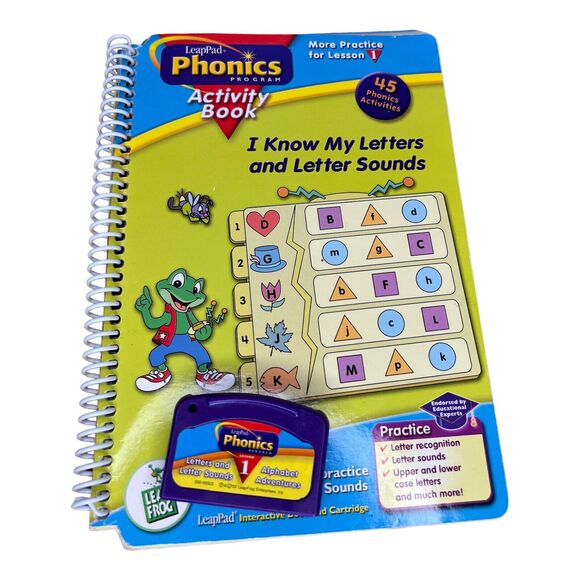 Leapfrog | Toys | Leapfrog Leappad Phonics Book Cartridge Lesson Letter ...